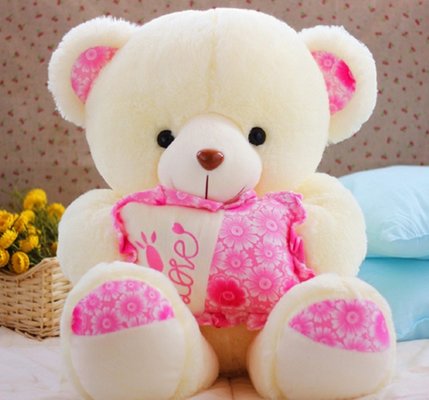 Girly 35CM Cute cartoon color rabbit plush toy Gift stuffed easter bunnies