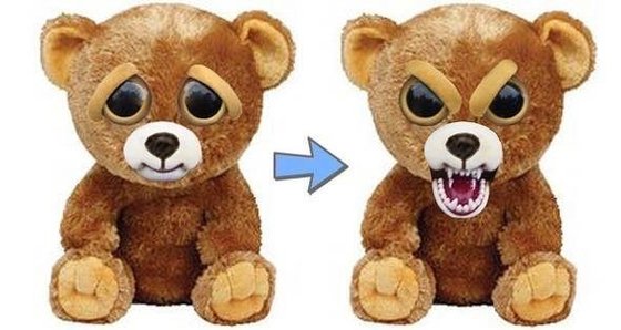Pet Stuffed Animal Feisty Pets  Feisty Pets Blue Dog Stuffed Animals