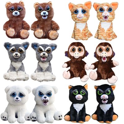 Pet Stuffed Animal Feisty Pets  Feisty Pets Blue Dog Stuffed Animals