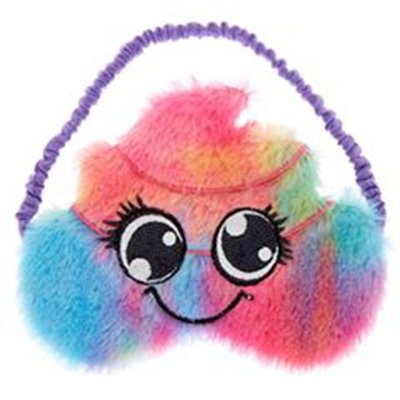 Cartoon slap bracelet kid's toy flash LED plush wrist band