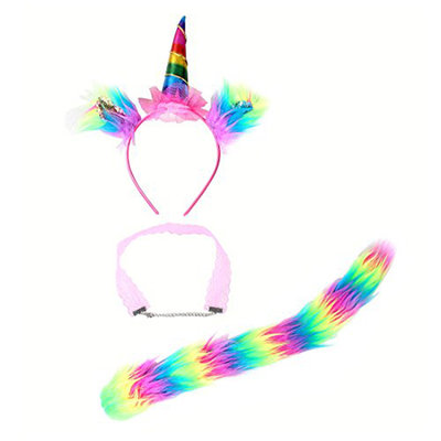 Headband Costume Plush Stuffed Animal Head Band