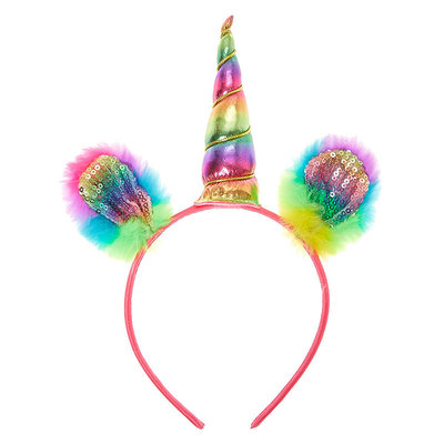 Headband Costume Plush Stuffed Animal Head Band