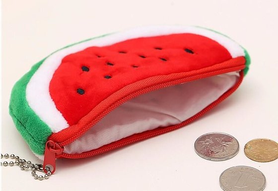 Custom Lovely Girls Fresh Pencil Bag Cute Plush Cartoon Pencil Case Animal Stationery Pen Bag For Kids Student