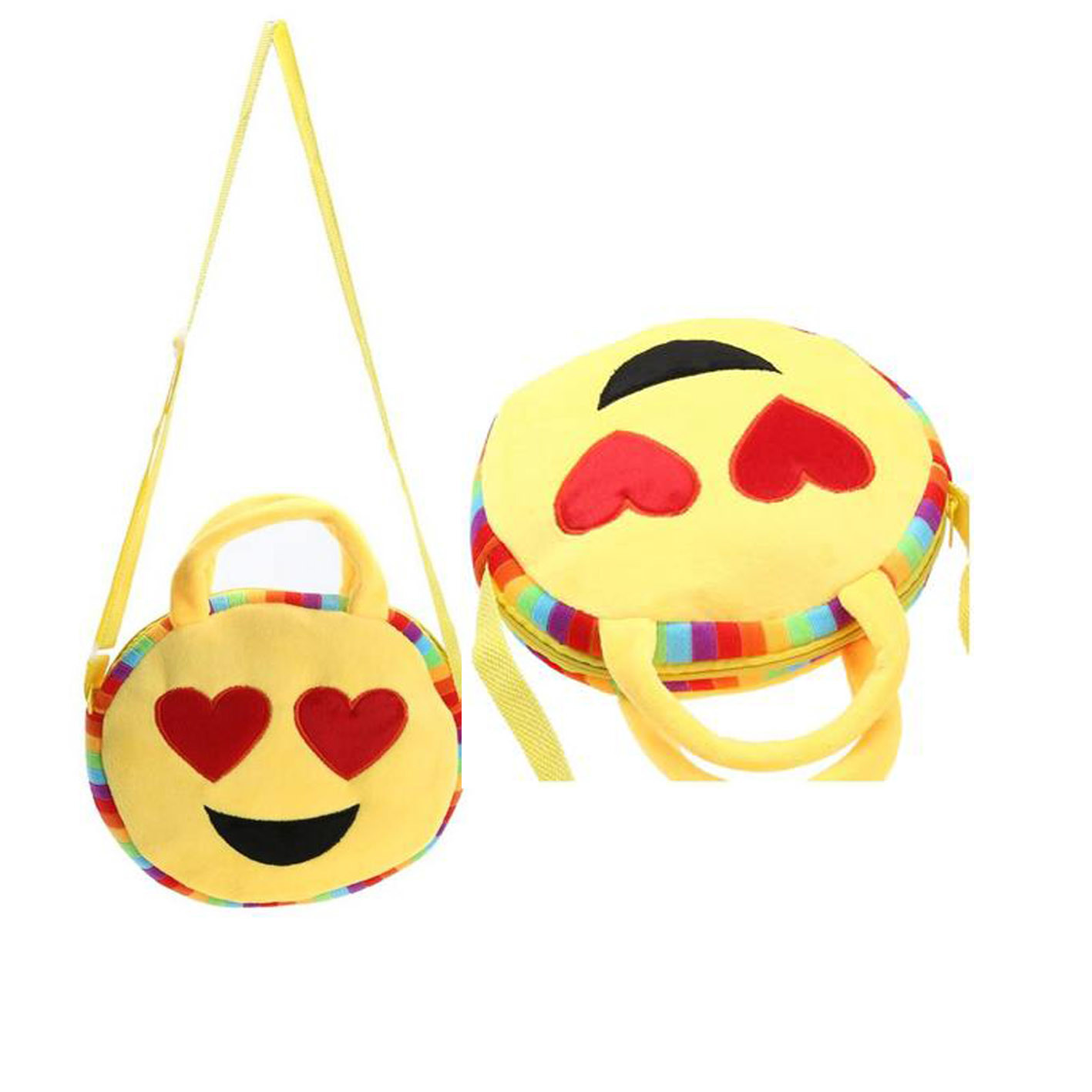 plush emoji wallet, mini coin purse,custom emoji plush soft embroidered emoji wallet handbag