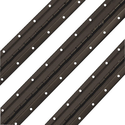 Customized many size of long black piano hinge
