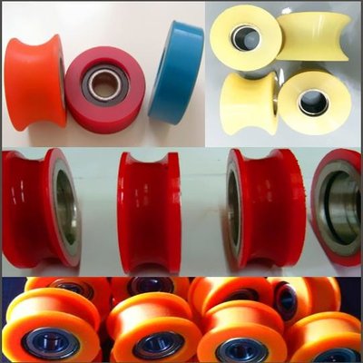 U Groove Polyurethane Wheels
