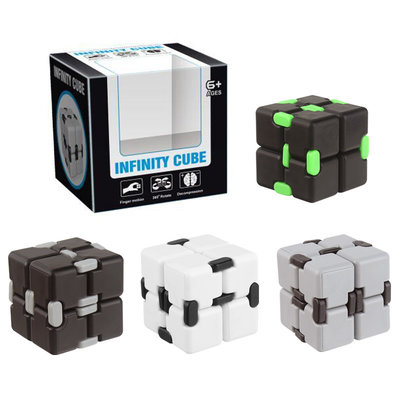 INFINITY CUBE Infinity Cube Spinner Finger Toys Luxury Anti Stress Toys Wireless cube XKW-721