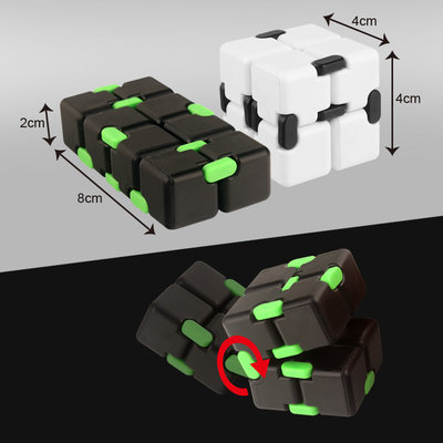 INFINITY CUBE Infinity Cube Spinner Finger Toys Luxury Anti Stress Toys Wireless cube XKW-721