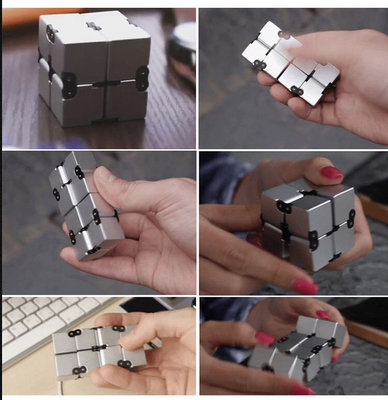 INFINITY CUBE Infinity Cube Spinner Finger Toys Luxury Anti Stress Toys Wireless cube XKW-721