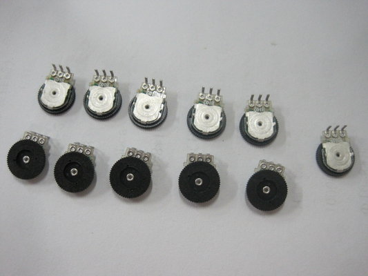Mini dial potentiometer \ Rotary potentiometer diameter：9.5MM 10MM 2K 5K 10K 20K  50K 100K 500R