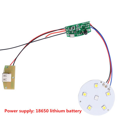 XKW-5008 Camp lights Tent lights Camping lights USB charging driver board 5050LED+red flashing