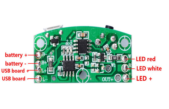 XKW-5008 Camp lights Tent lights Camping lights USB charging driver board 5050LED+red flashing