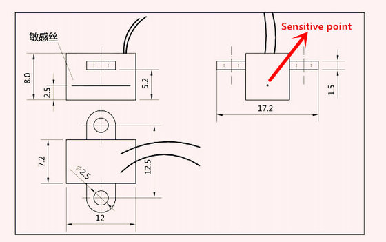 Zero-power magnetic sensor XKW914 Wiegand sensor Water meter sensor Micropower intelligent traffic
