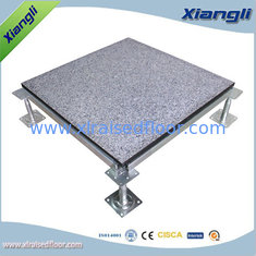 Granite Finish Steel Raised Floor For Server Room , Futures Trading Building