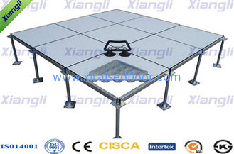 Clean Room Antistatic Steel Raised Floor Panels / Raised Flooring Tiles