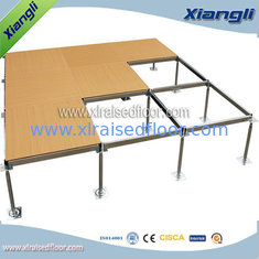 Anti Static Steel Raised Floor Tile HPL Finish , 567kg Concentrated Load