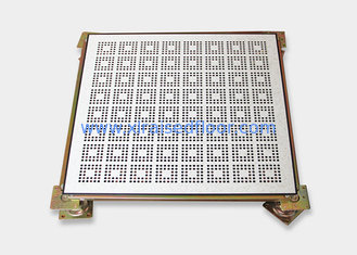 Anti Static Raised Floor Perforated Tiles with Honeycomb Briquet Shape