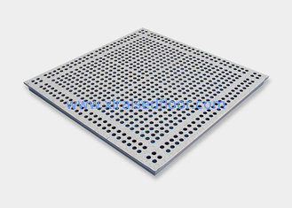 25% Air Rate Aluminum Perforated Raised Floor Tiles with Adjustable Pedestal