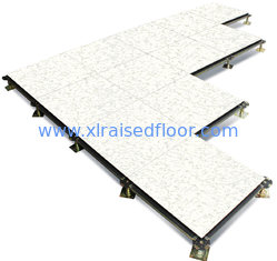 Fireproof PVC Raised Floor Panels , Raised Flooring For Server Room