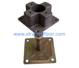 500 Aluminum Raised Floor Pedestal / Head Pedestal For Computer Room