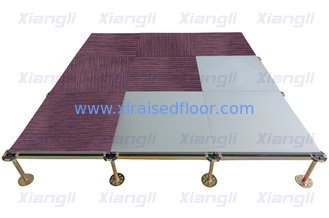 Encapsulated Raised Floor Material / Galvanized Steel Office Raised Floor System