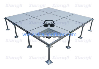 Cement Infill Steel Raised Access Floor Computer Room Raised Floor Tiles FS662
