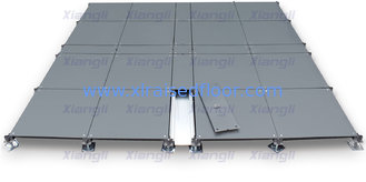 Trunking Bare Steel Raised Access Floor System for Security Union Plaza