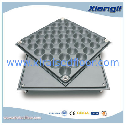 FS440 Trunking Bare Steel Raised Access Floor OA Network Flooring