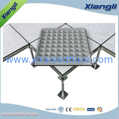 FS440 Cement infill steel raised floor PVC finish,610mmX610mmX35mm