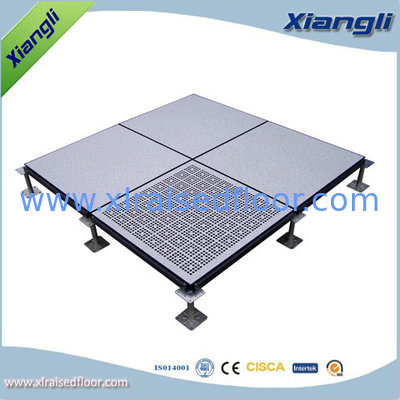FS1250 Cement infill steel raised floor with PVC finish,610mmX610mm,anti-static,good flatness