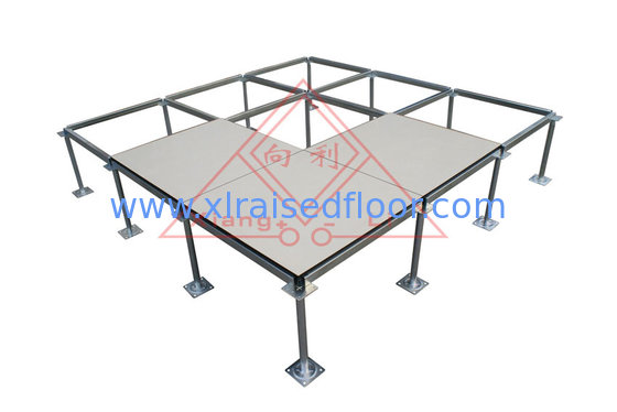 Office Raised Floor System , Raised Flooring For Basements , Raised Computer Floors