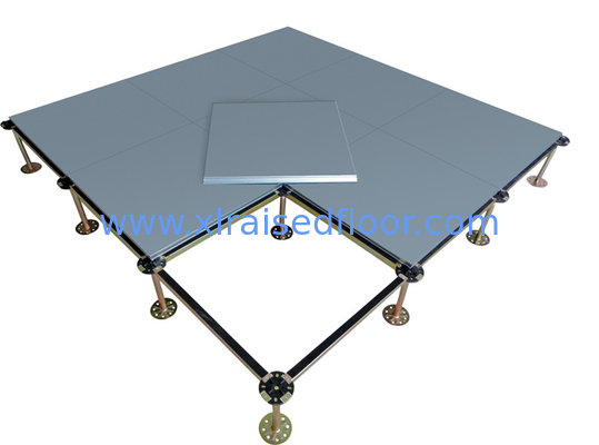 500mm Encased Calcium sulphate core Raised Access Flooring / Steel Raised Floor