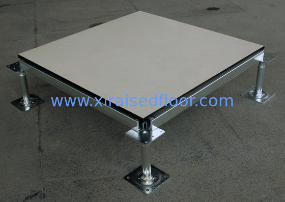 FS1000 Cement infill steel raised floor ceramic finish,600*600*35mm