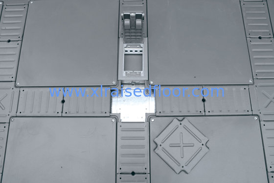 Anti Static Trunking Raised Floor System For Security Union Plaza