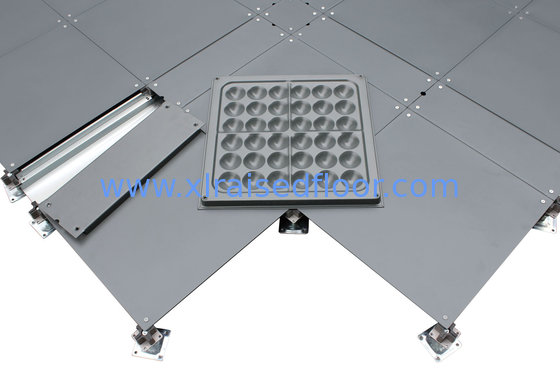 Network Anti Static Raised Floor Panels with Cross Head Pedestal