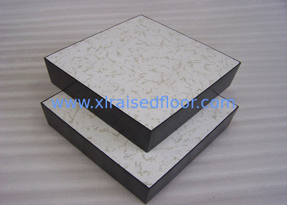 PVC Calcium Sulphate Raised Floor Tiles / Raised Access Floor Panels