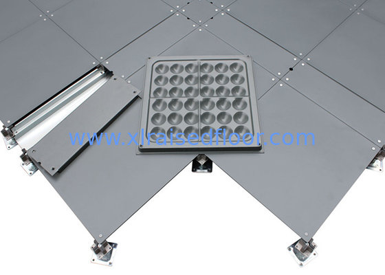 Anti Static Trunking Raised Floor System For Security Union Plaza