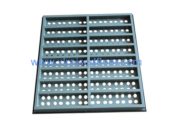 Fireproof Data Center Perforated Raised Floor Tiles with Welded Tube