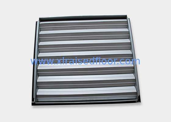 65% Air Rate Aluminum Raised Access Flooring Systems Custom Made