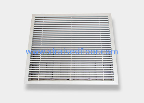 65% Air Rate Aluminum Raised Access Flooring Systems Custom Made