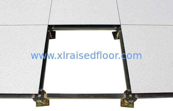 Fireproof PVC Raised Floor Panels , Raised Flooring For Server Room