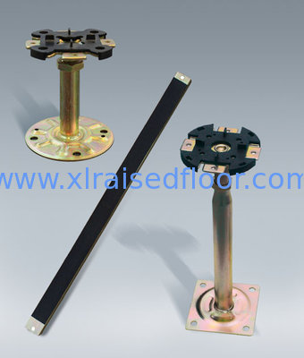 Data Center Flooring Encapsulated Raised Floor , Round Head Pedestal