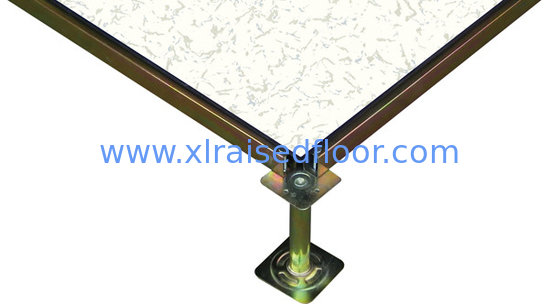 Anti Abrasion Shockproof Steel Raised Floor 610mmX610mmX35mm