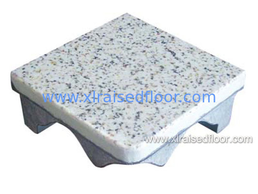 Granite Finish Raised Metal Floor / Raised Access Flooring Fireproof