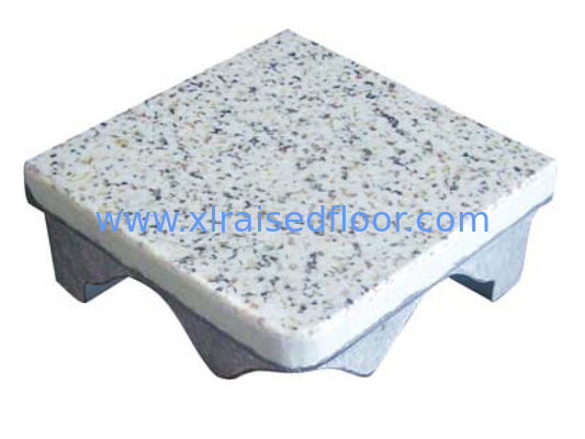 Granite Finish Steel Raised Floor For Server Room , Futures Trading Building