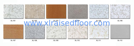 Anti Static PVC Raised Floor For Data Center , Raised Flooring Tiles
