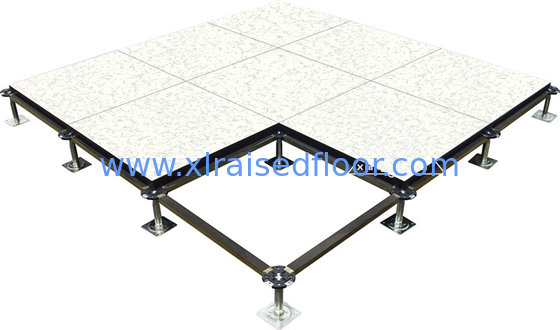HPL Raised Access Floor / Data Center Raised Floor Tiles Fs800 , 600*600*32mm