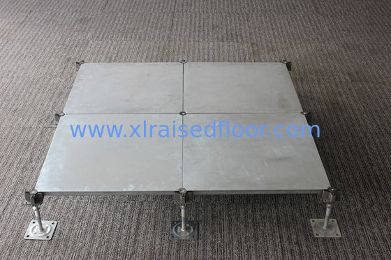 Encapsulated Raised Floor Material / Galvanized Steel Office Raised Floor System