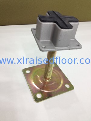 600 Aluminum Head Raised Floor Pedestal , 20MM Screw Bolt