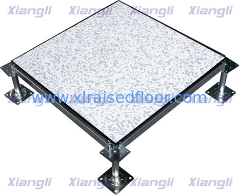 Anti Static PVC Raised Floor For Data Center , Raised Flooring Tiles